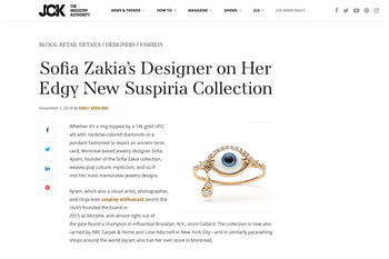 JCK Interview / Feature – Sofia Zakia