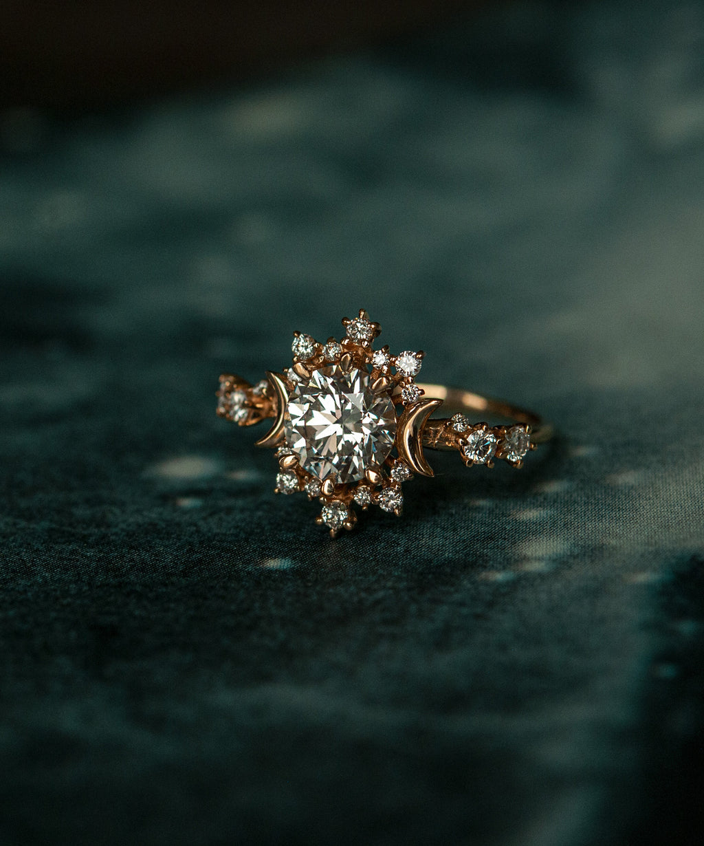 Diamond Wandering Star Supreme Ring - Ready-To-Ship – Sofia Zakia