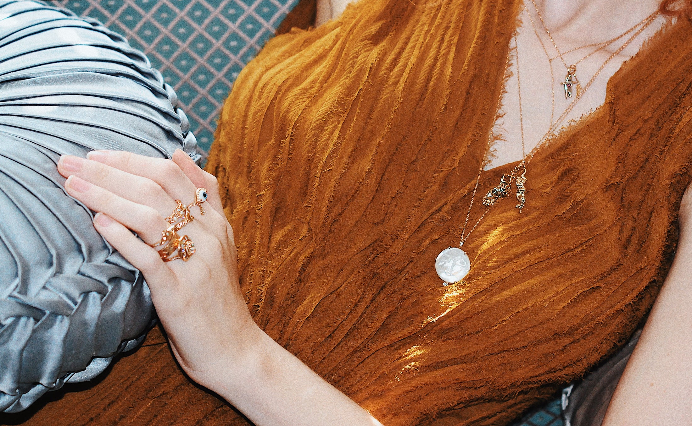 West Medusa Relic Necklace – Sofia Zakia