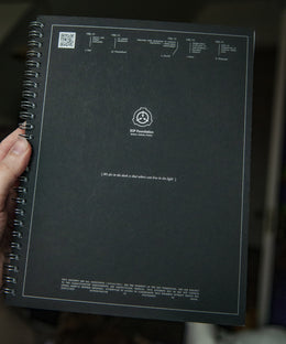 SCP Foundation Notebook – Sofia Zakia