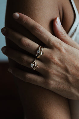 Diamond Frida Ring – Sofia Zakia
