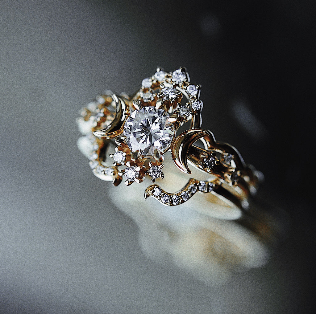 Diamond Wandering Star Ring – Sofia Zakia