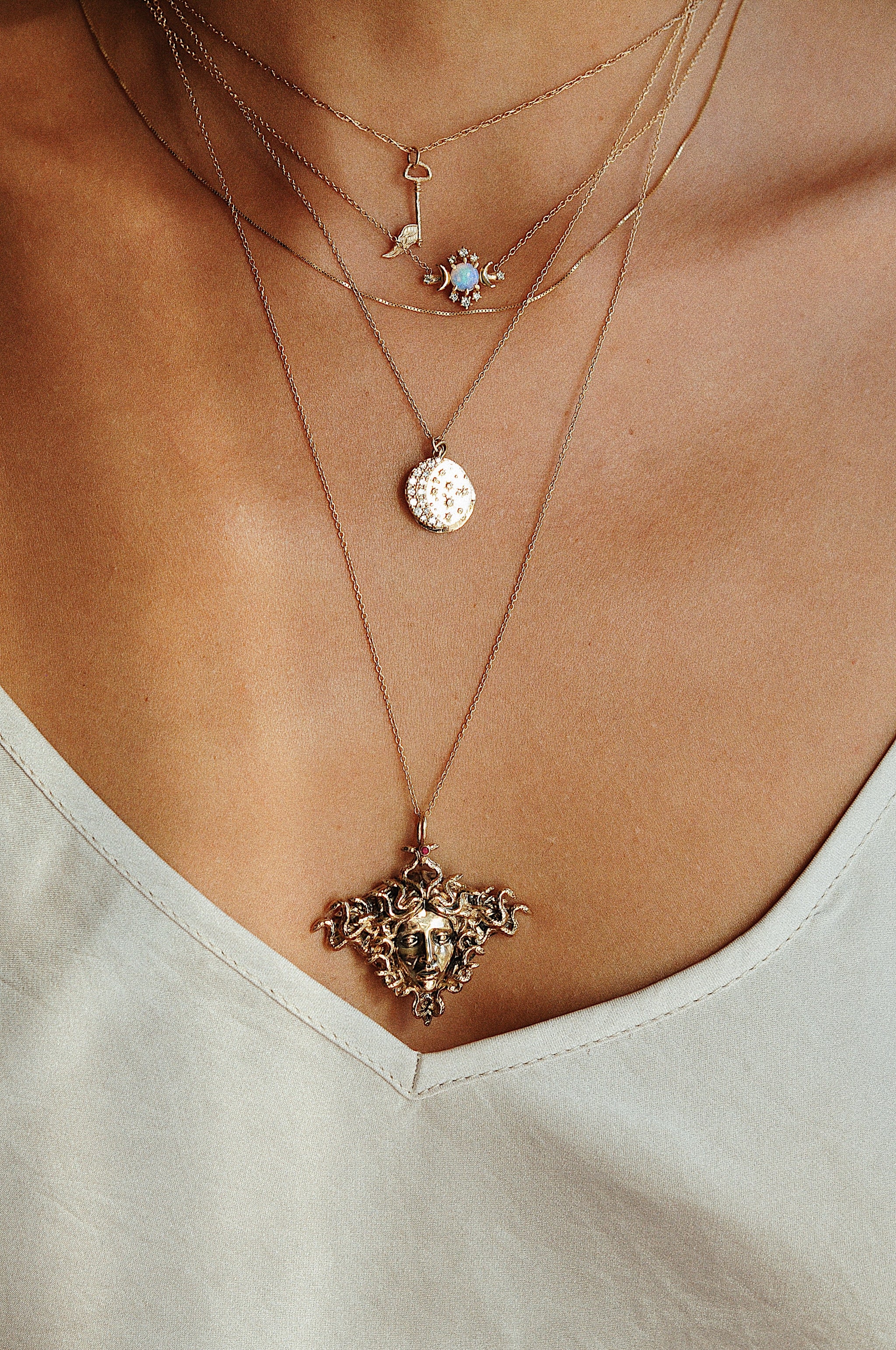 Angel Key Necklace – Sofia Zakia