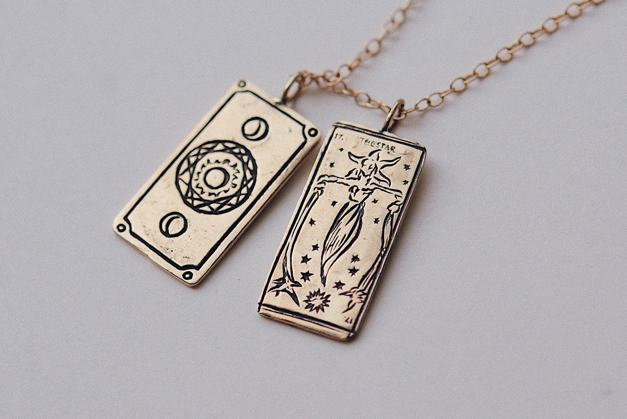 The Star Tarot Card Necklace – Sofia Zakia