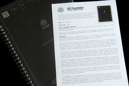 SCP Foundation Notebook – Sofia Zakia