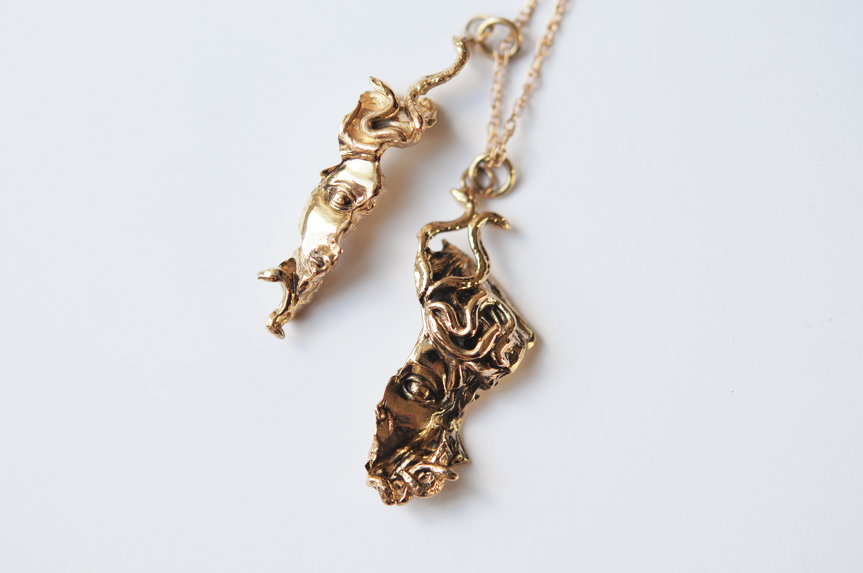 West Medusa Relic Necklace – Sofia Zakia